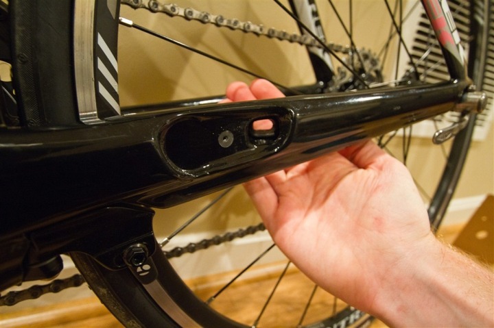 A look at the Trek/Bontrager frame integrated DuoTrap ANT+ Speed ...