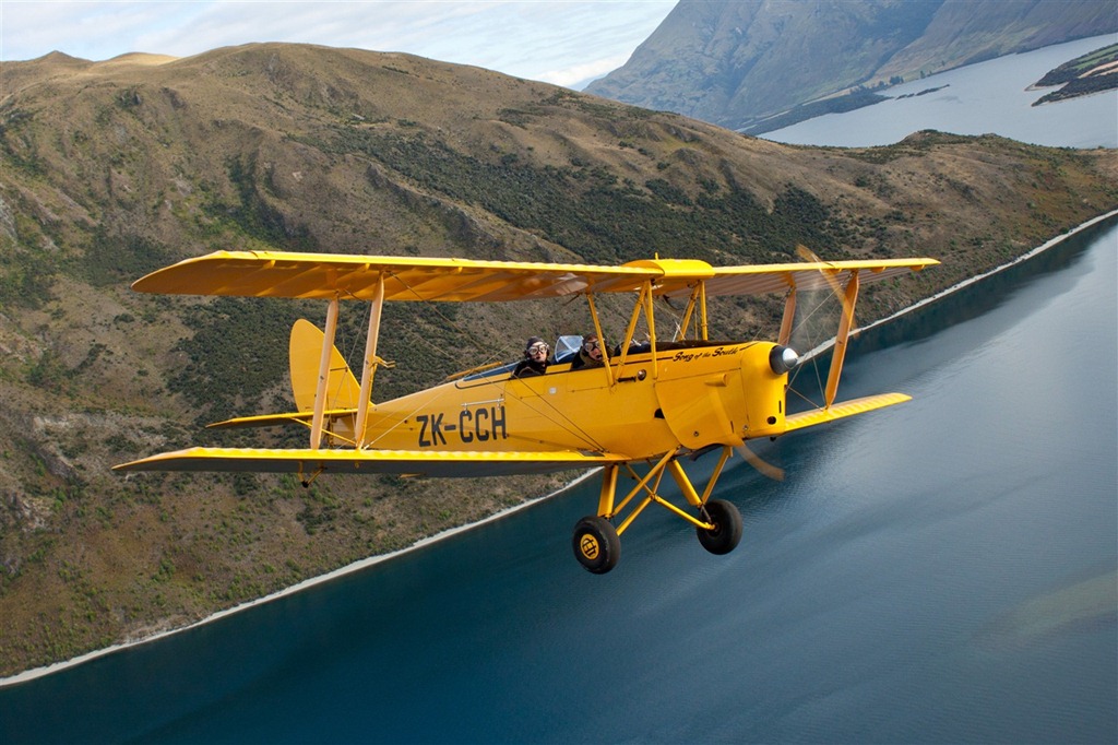 New Zealand Part III: Open cockpit vintage biplane flights, and ...